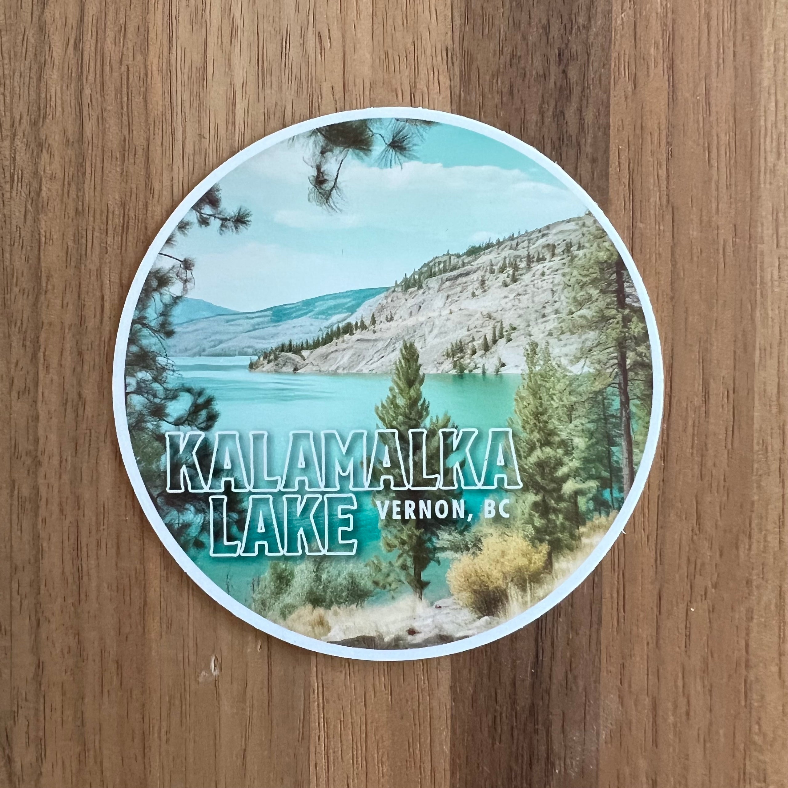 Retro Kal Lake Sticker | Kaleco Clothing