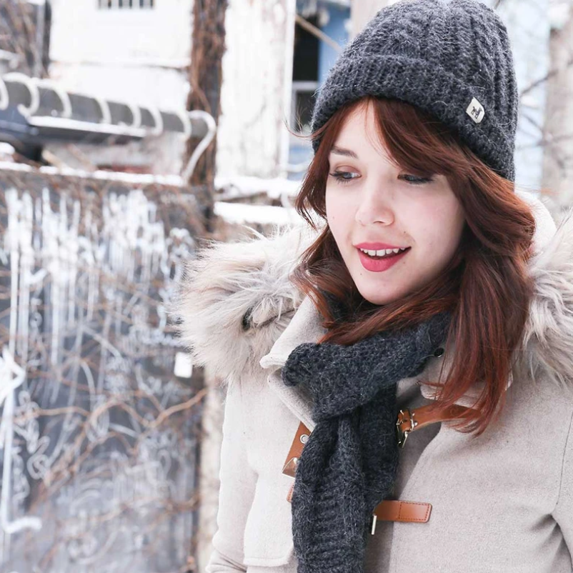 Hand Knit Alpaca Toque | Kaleco Clothing